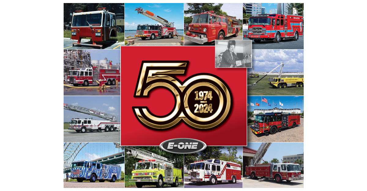 E-ONE Celebrates 50 Years of Fire Industry Leadership and Innovation ...