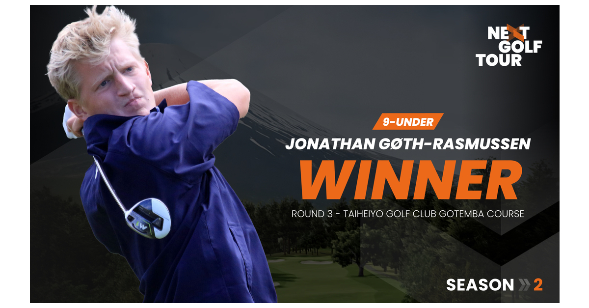 Jonathan Gøth-Rasmussen (-9) Outlasts Crowded Leaderboard to Win Round 3 of Next Golf Tour ...