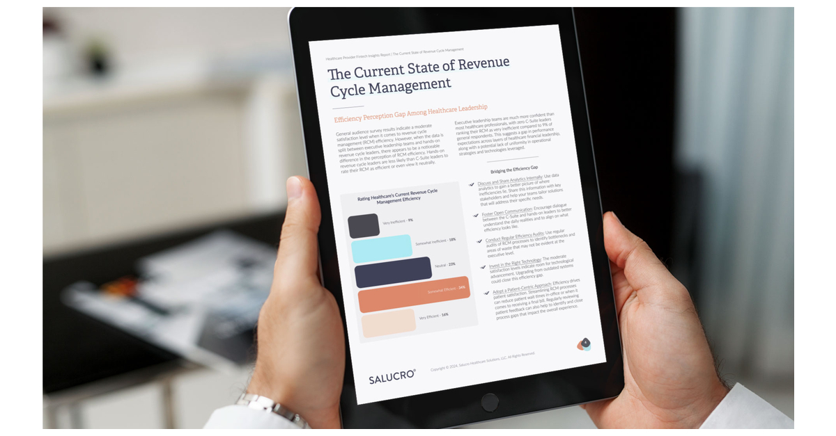 Salucro’s New Provider-Focused Report Shows that Providers Are Most ...