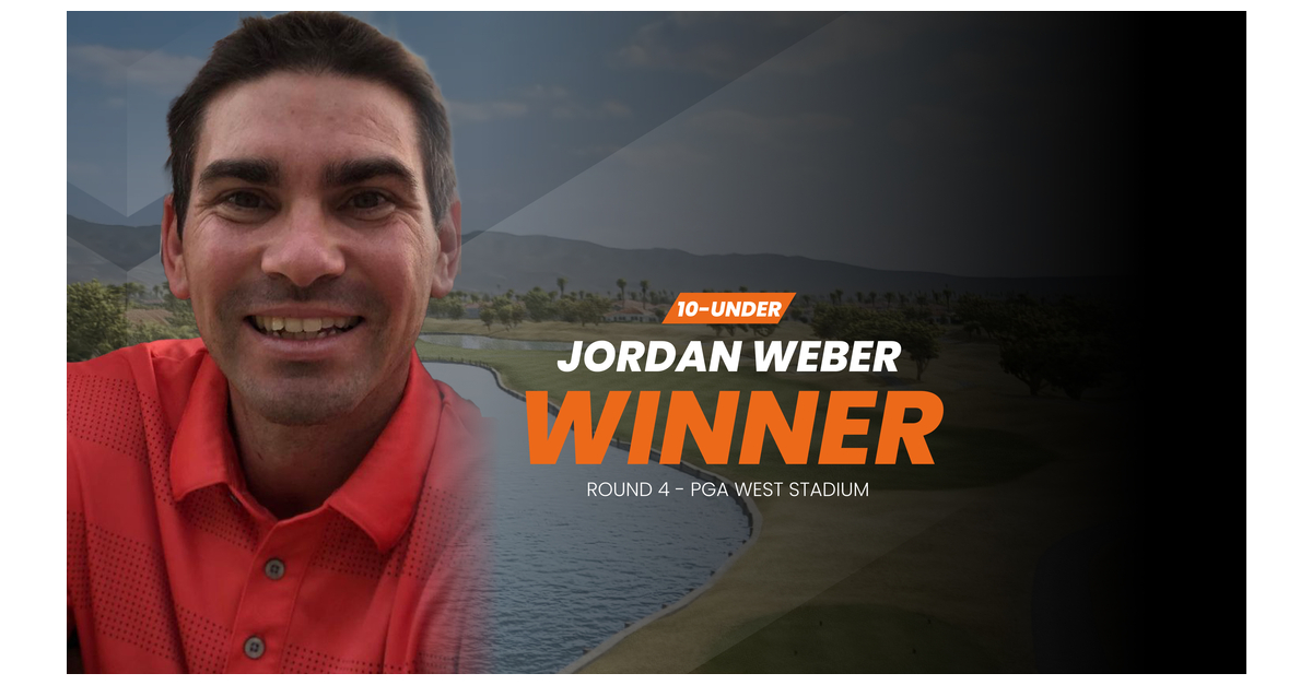 Jordan Weber (-10) Takes Round 4 at PGA West Stadium, First American to ...
