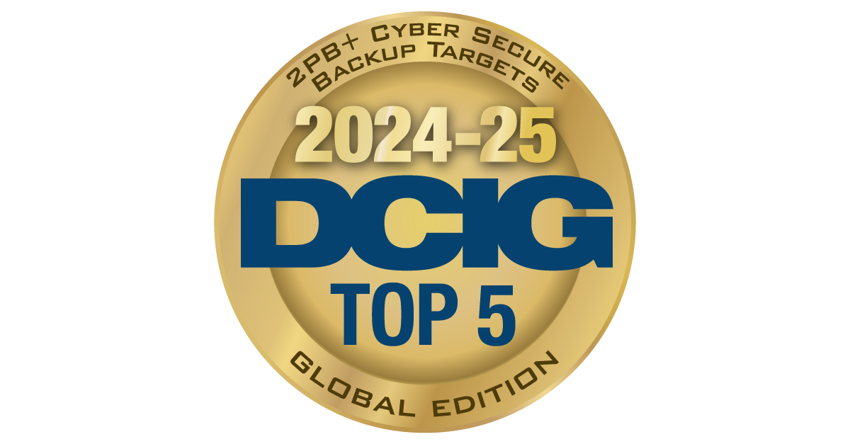 ExaGrid Recognized in the “2024-25 DCIG TOP 5 2PB+ Cyber Secure Backup ...