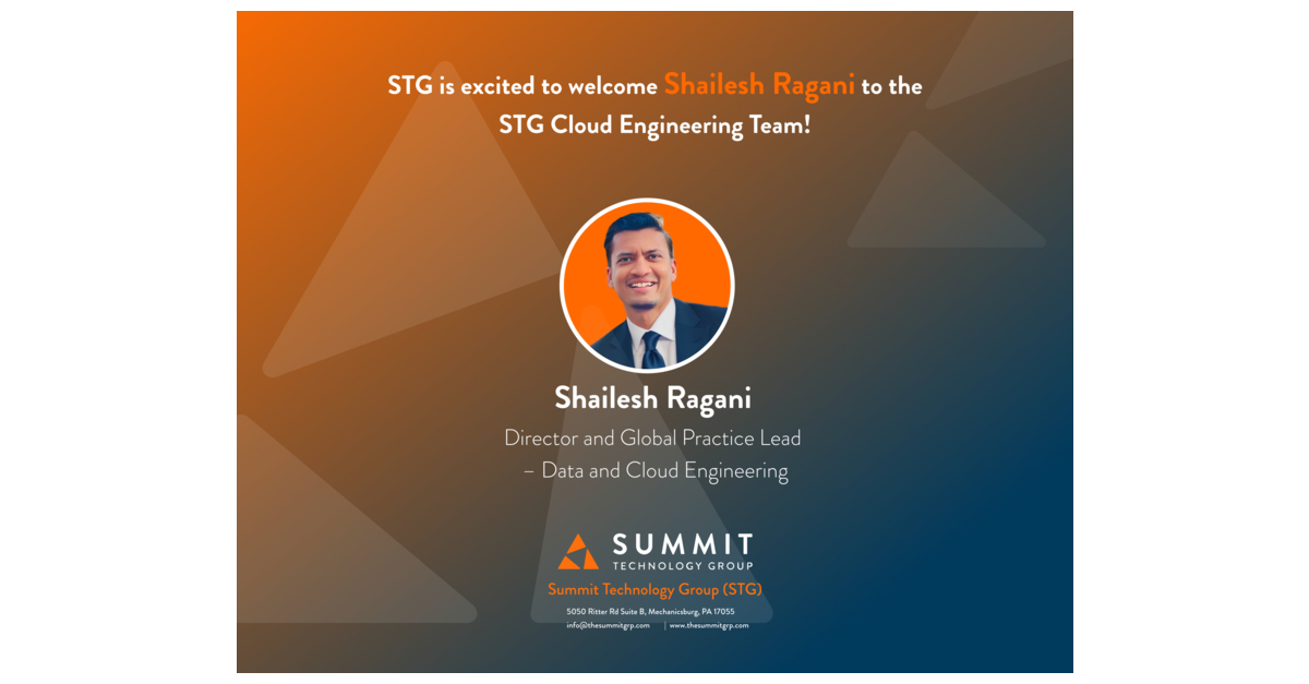 STG Announces New Data Practice with Investment in Leadership and ...