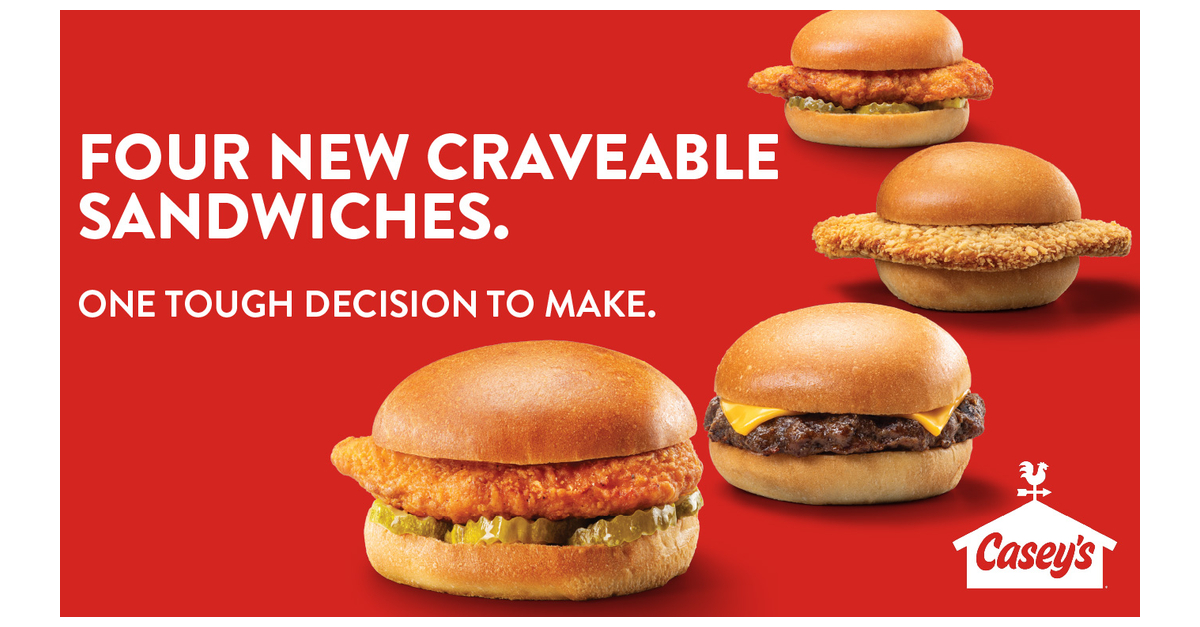 Casey’s Launches All-New Sandwich Line-up | Business Wire