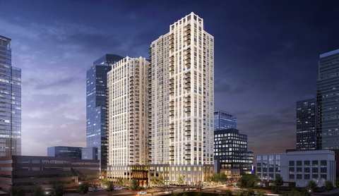 Two Nashville Yards Residential Towers to Begin Leasing This Summer