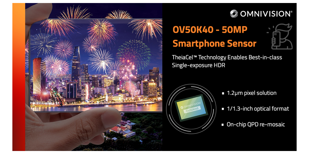 OMNIVISION Launches Industry’s First and Only Image Sensor with TheiaCel™ Technology for Best-In ...
