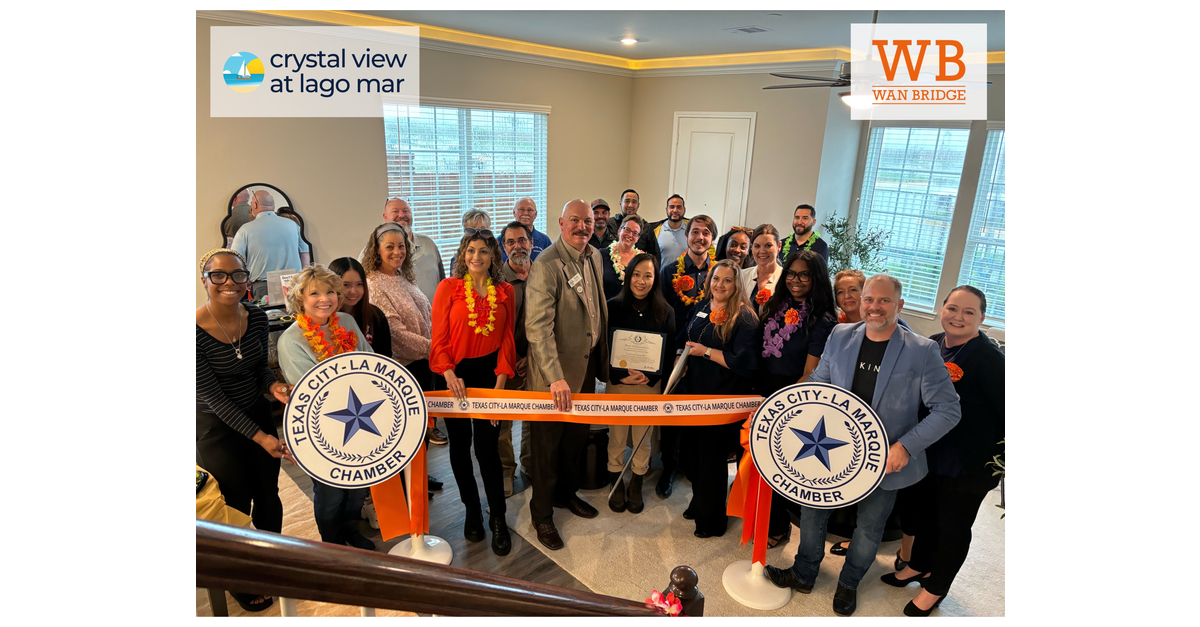 Wan Bridge Opens Crystal View at Lago Mar in Texas City, Expanding ...