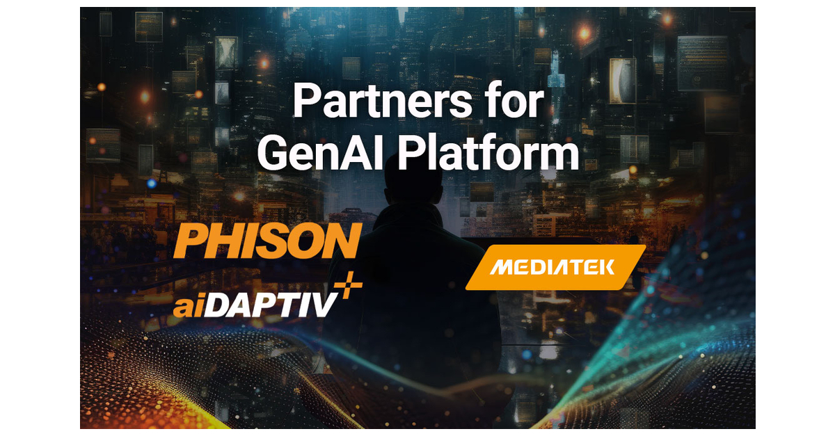 Phison Collaborates with MediaTek to Propel Generative AI Computing and ...