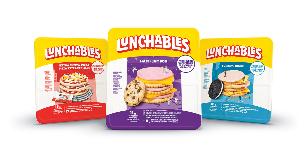 Lunchables® est de retour! Après quinze ans, la marque se retrouve à ...
