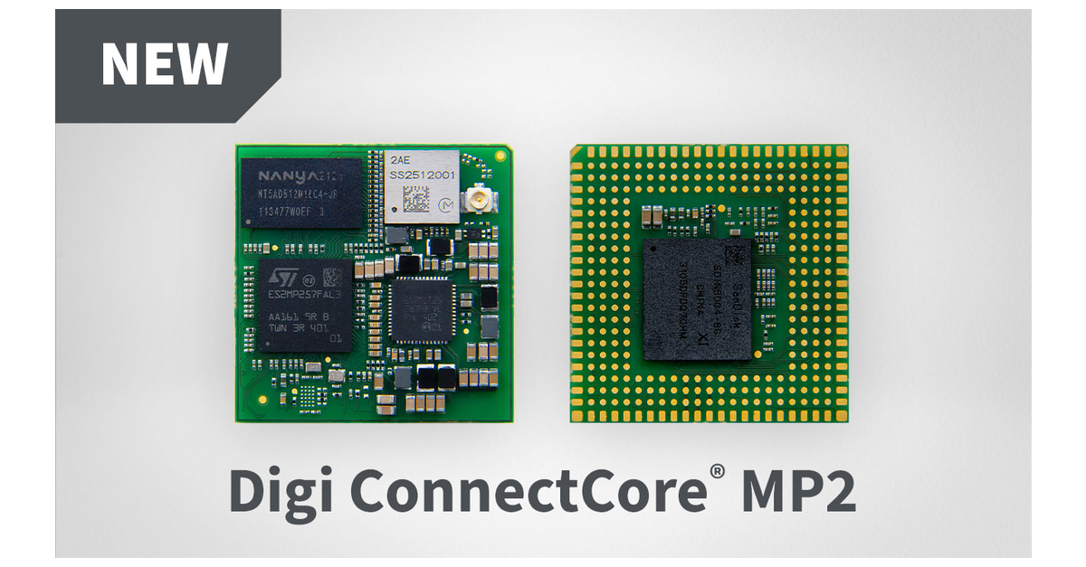 Digi International to Unveil the New Digi ConnectCore® MP25 System-on ...