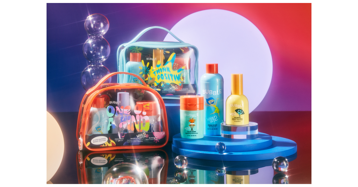 Bubble Skincare Announces Collaboration with Disney and Pixar’s Inside ...