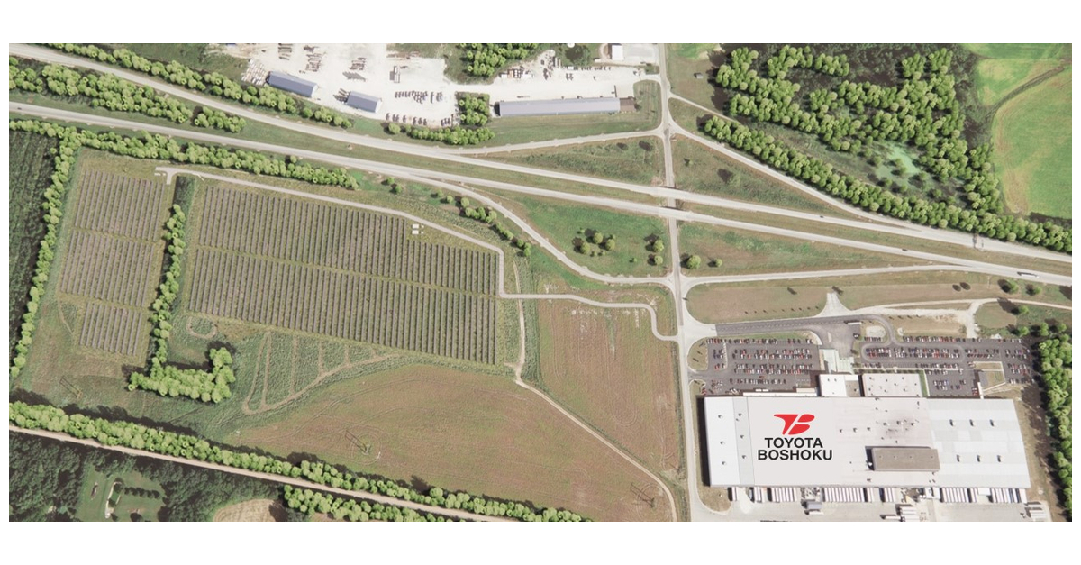 Toyota Boshoku America, Sol Systems, and Onyx Renewable Partners L.P ...