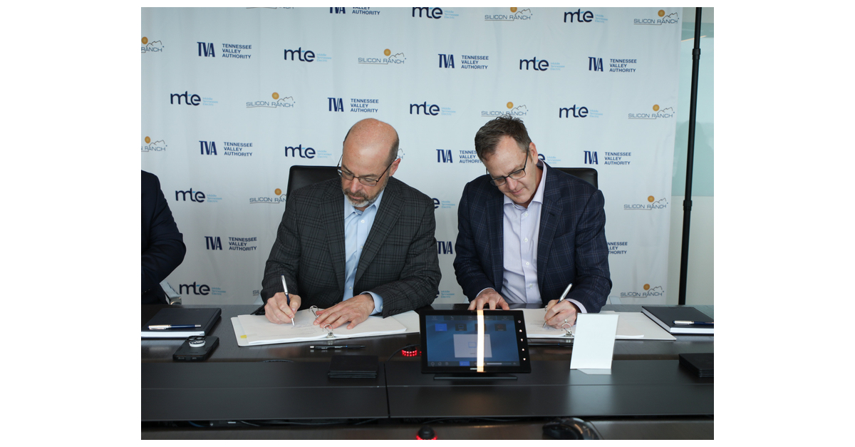 Middle Tennessee Electric and Silicon Ranch Announce First Utility ...