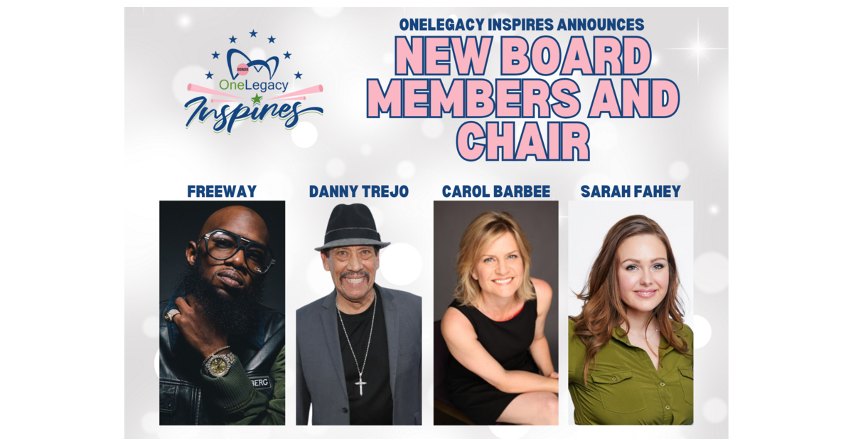OneLegacy Inspires Hollywood Announces First Three Board Members: Actor ...