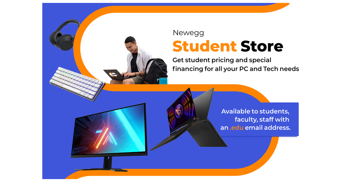 Newegg Opens New Online Student Store with Special Deals for Recent ...