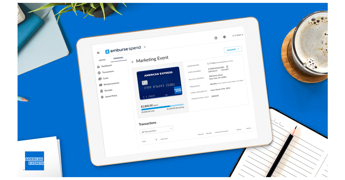 American Express and Emburse Bring Integrated Expense Management ...