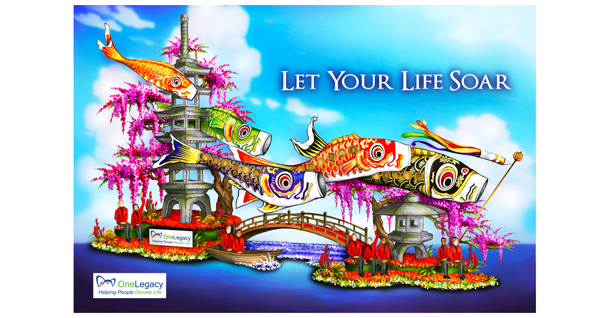 The OneLegacy Donate Life Rose Parade® Float Announces Their 2025 Float ...