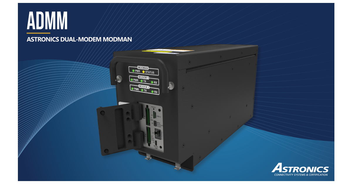 Astronics Awarded Contracts Valued up to $75 Million for Dual-Modem Modem Manager Units ...