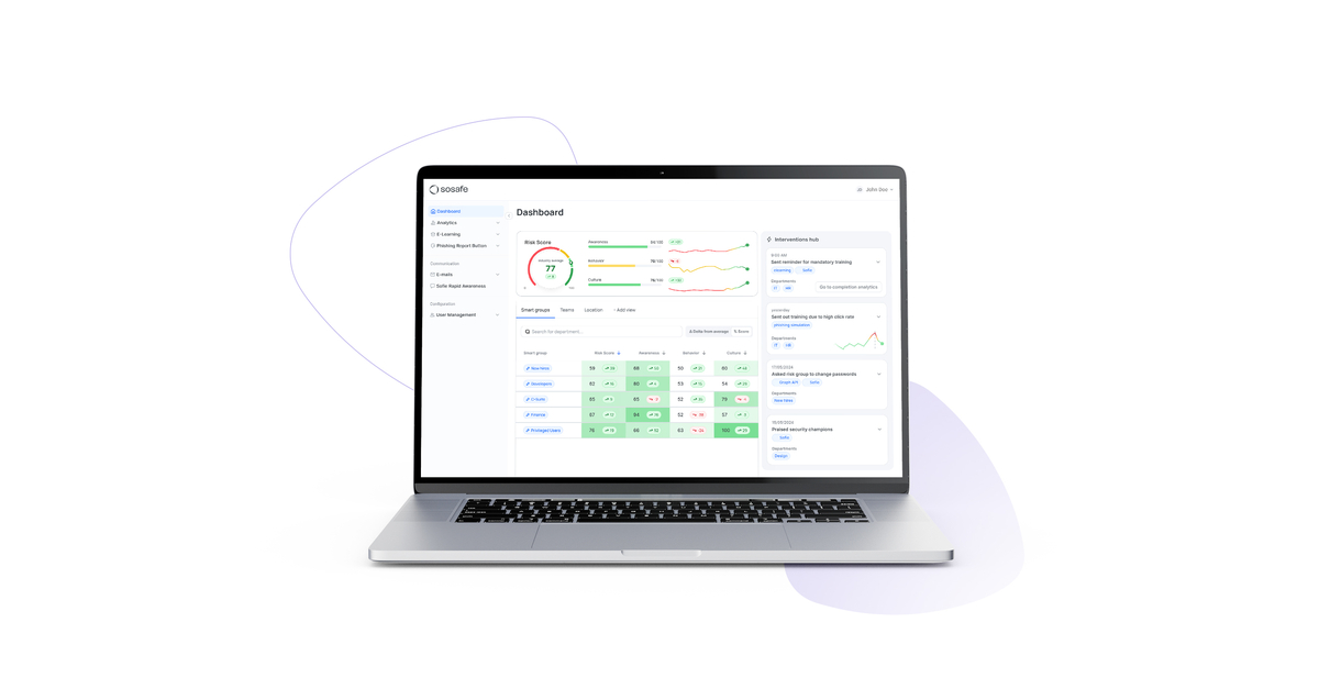 SoSafe renforce sa position sur le marché avec "Human Risk OS TM " et ...