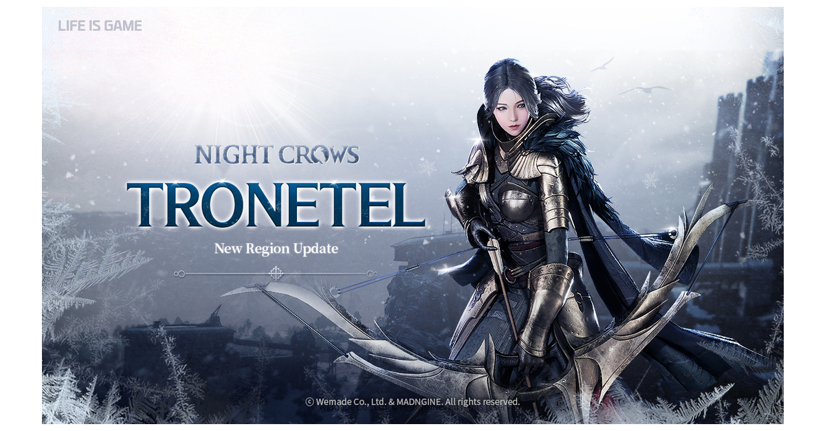 Wemade's NIGHT CROWS Reveals New Region: Tronetel | Business Wire