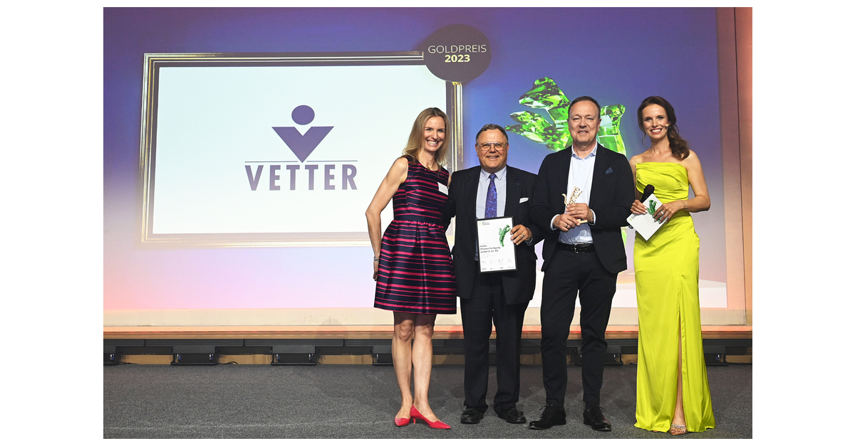 Vetter wins Best Managed Companies Award 2024 | Business Wire