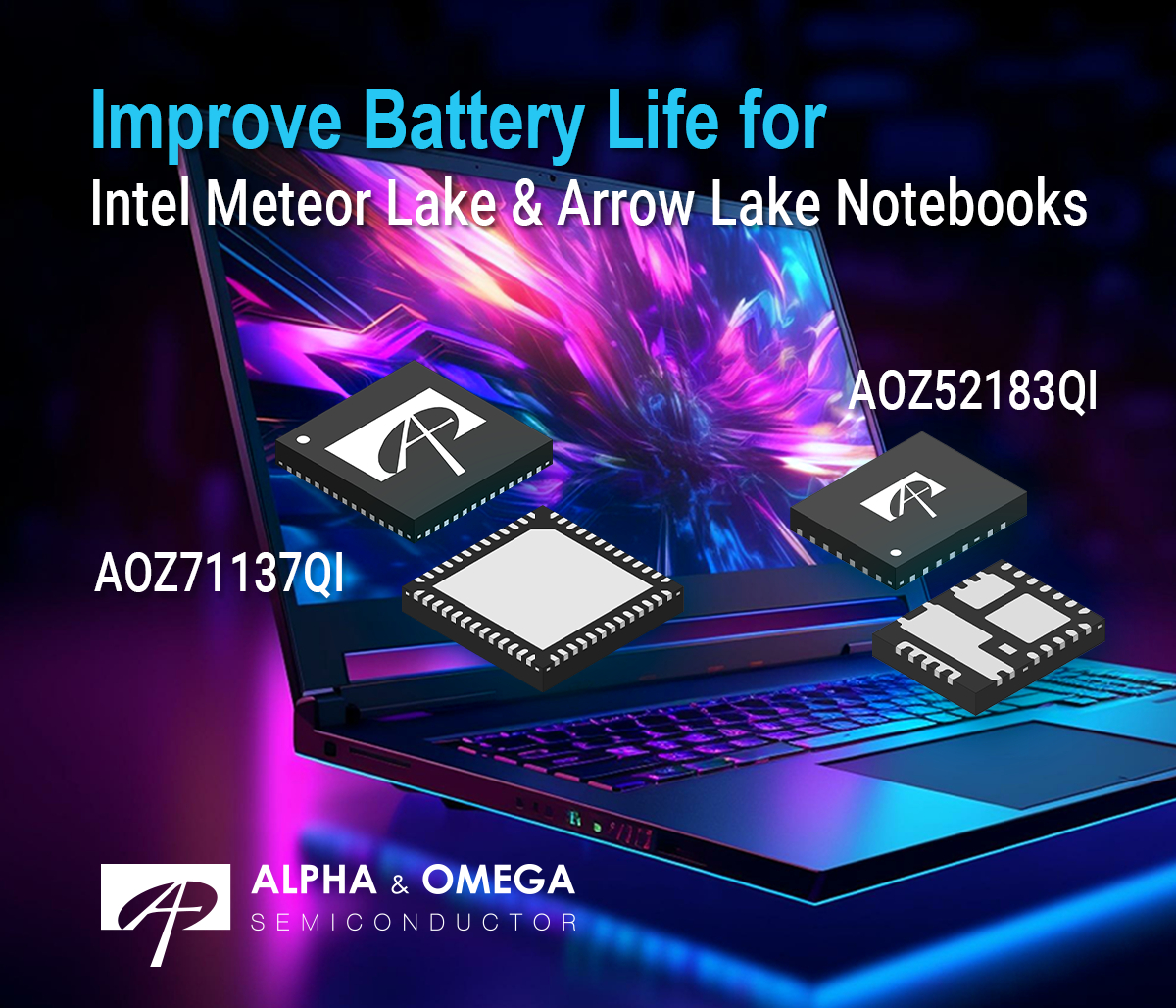 Alpha and Omega Semiconductor Introduces Industry’s Lowest Quiescent ...