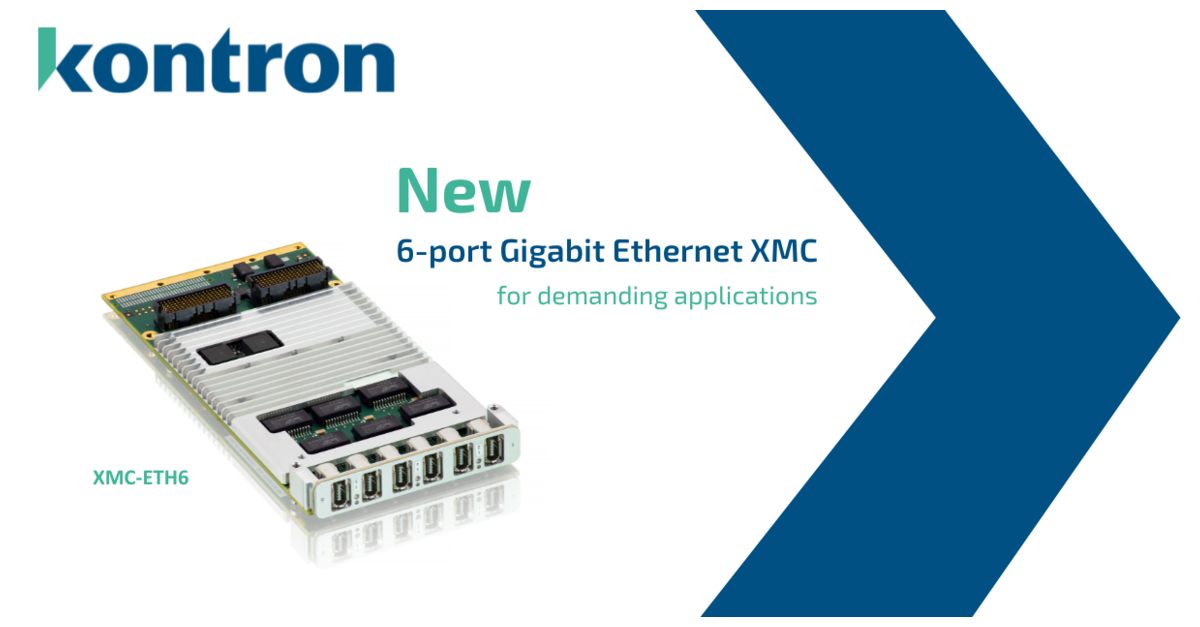 Kontron introduces the XMC-ETH6 | Business Wire