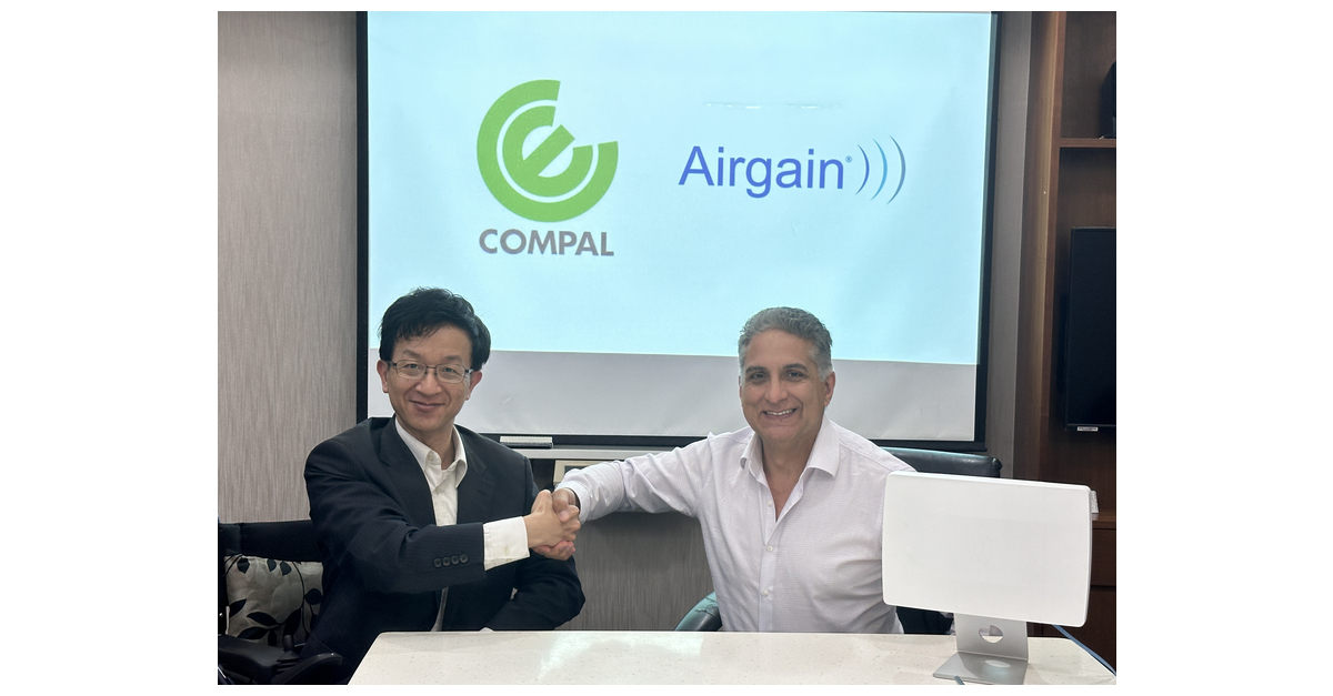 Airgain firma un memorando de entendimiento estratégico con COMPAL, una empresa líder incluida ...