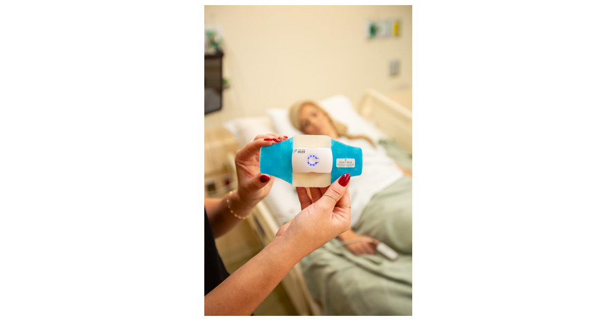 World’s First Wearable Ultrasound Patch in use for sepsis care at a ...