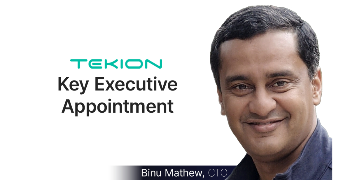 Tekion Appoints Binu Mathew as Chief Technology Officer | Business Wire