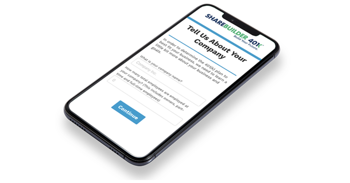 ShareBuilder 401k Offers Free Set-up on Solo 401(k) Plans from June 10 to July 1 | Business Wire