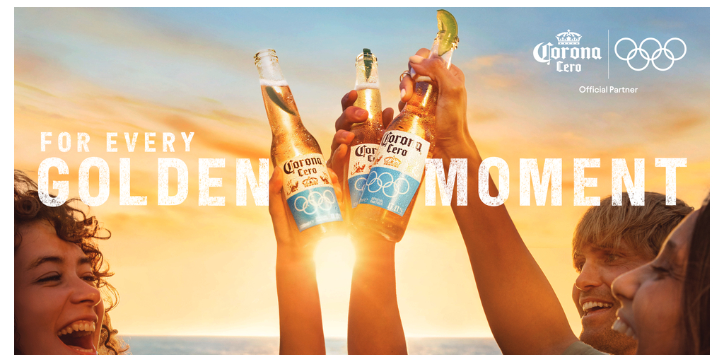 Corona Cero Inspires Fans to Embrace Golden Moments