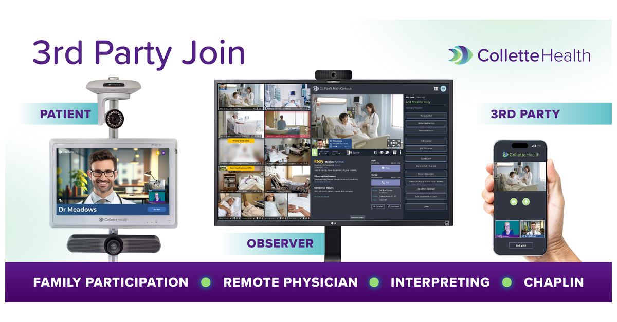 Collette Health Announces New “Third Party Join” Feature For Virtual ...
