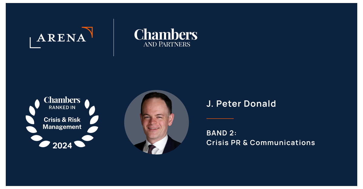 Arena Recognized as Leading Crisis Public Relations & Communications ...