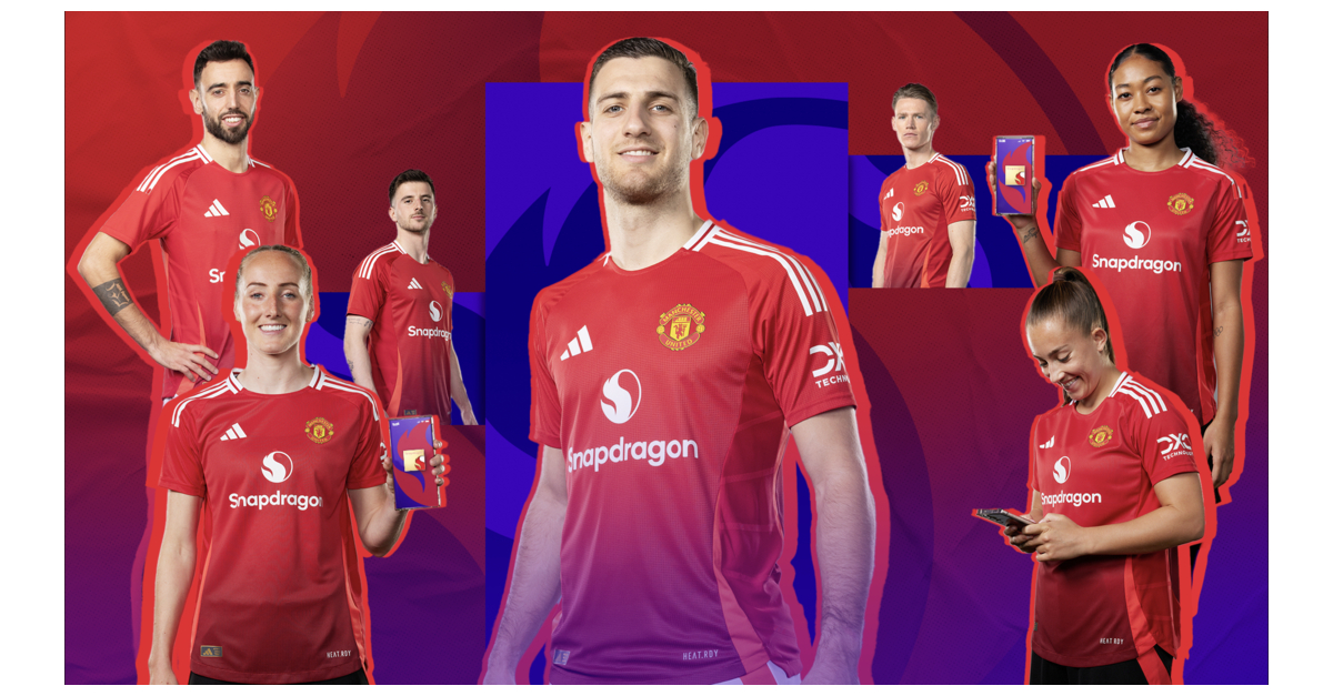 Snapdragon Unveiled on Manchester United Kits | Business Wire