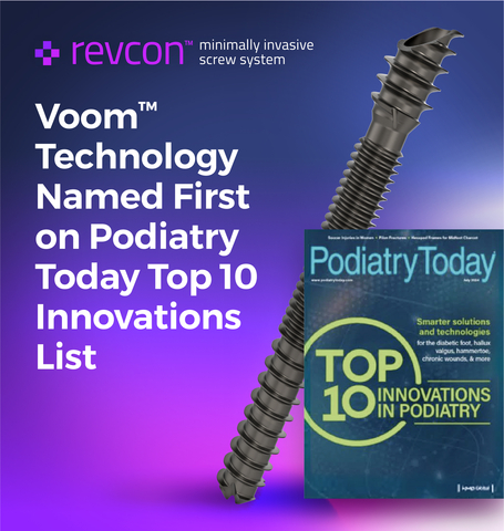 Voom™ Medical Devices’ Revcon™ Anchor Single Screw™ Named First on ...