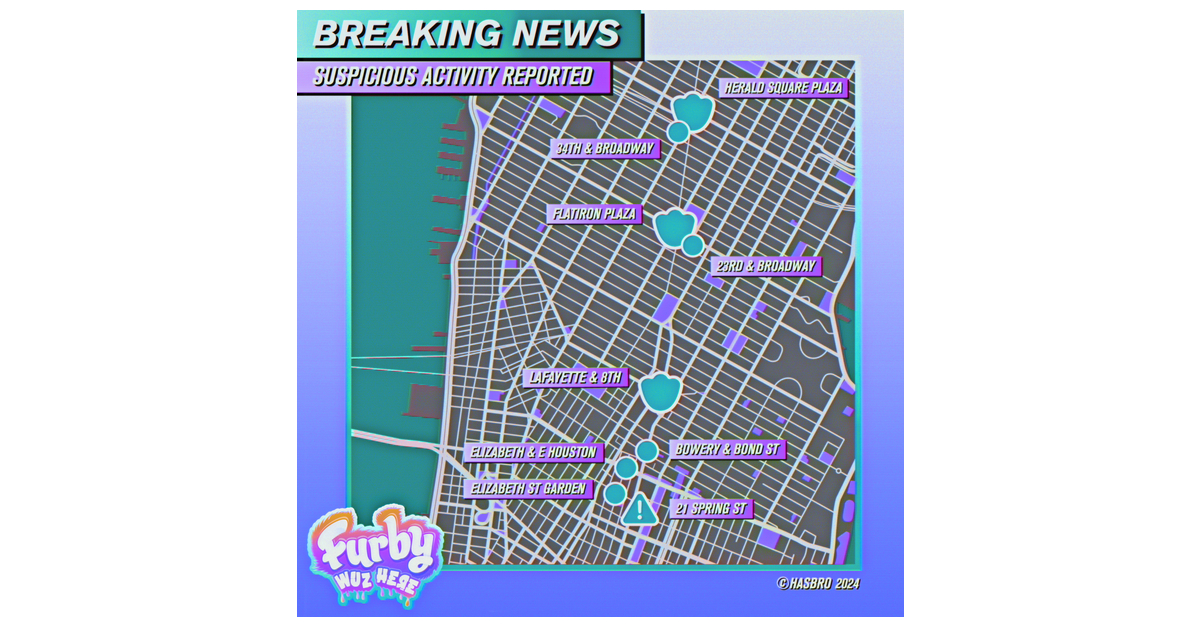 Hasbro's FURBY Makes Mischief in New York City Through Immersive ...