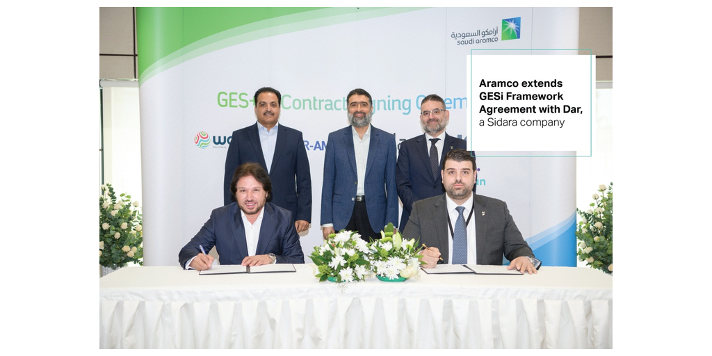 Aramco awards Engineering and Project Management agreement to Dar