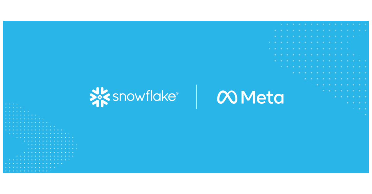 Snowflake Teams Up with Meta to Host and Optimize New Flagship Model ...
