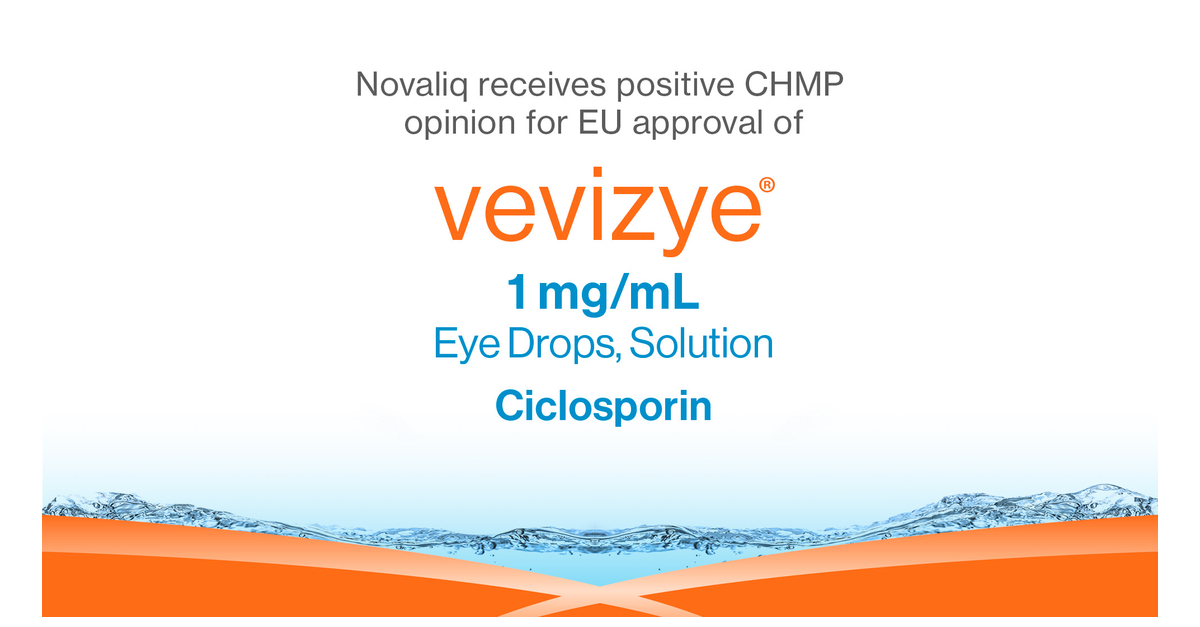 Novaliq erhält positives CHMP-Gutachten für Vevizye® bei Trockenem-Auge-Syndrom | Business Wire