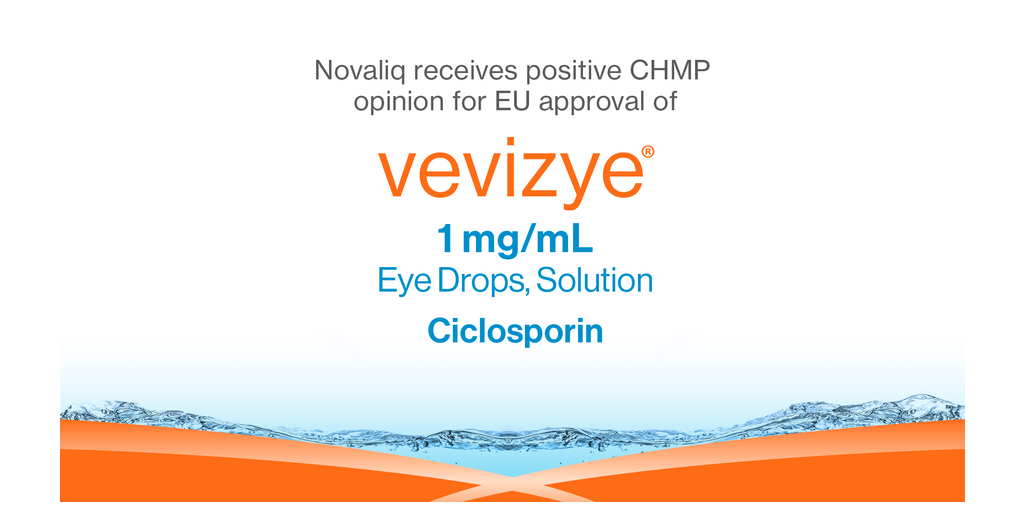 Novaliq Receives Positive CHMP Opinion for Vevizye® in Dry Eye Disease