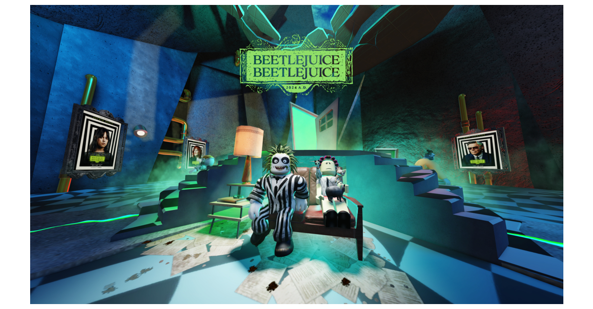 Warner Bros. Pictures Brings Beetlejuice Beetlejuice to Roblox with ...
