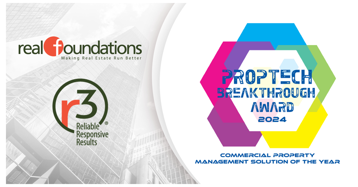 RealFoundations’ r3®, Powered by Yardi, Named “Commercial Property ...