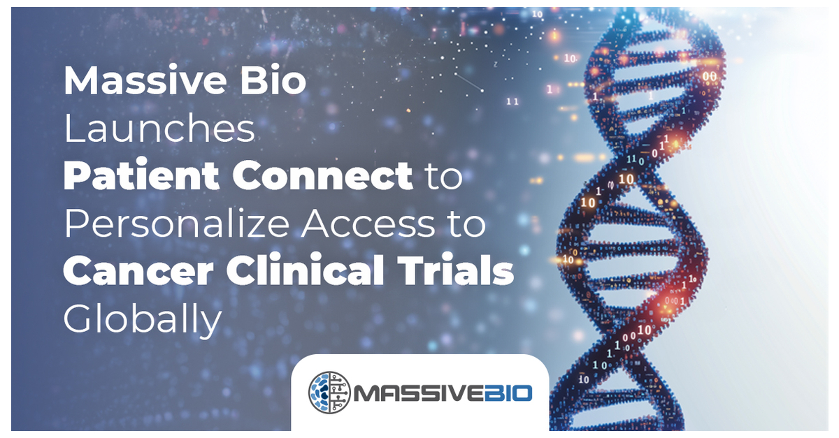 Massive Bio Launches Patient Connect to Personalize Access to Cancer ...