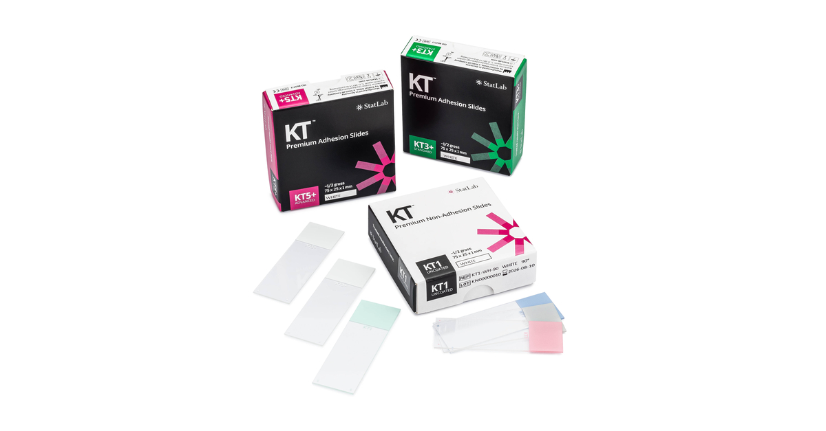 StatLab Launches New, Self-manufactured KT™ Brand of Premium Slides and ...