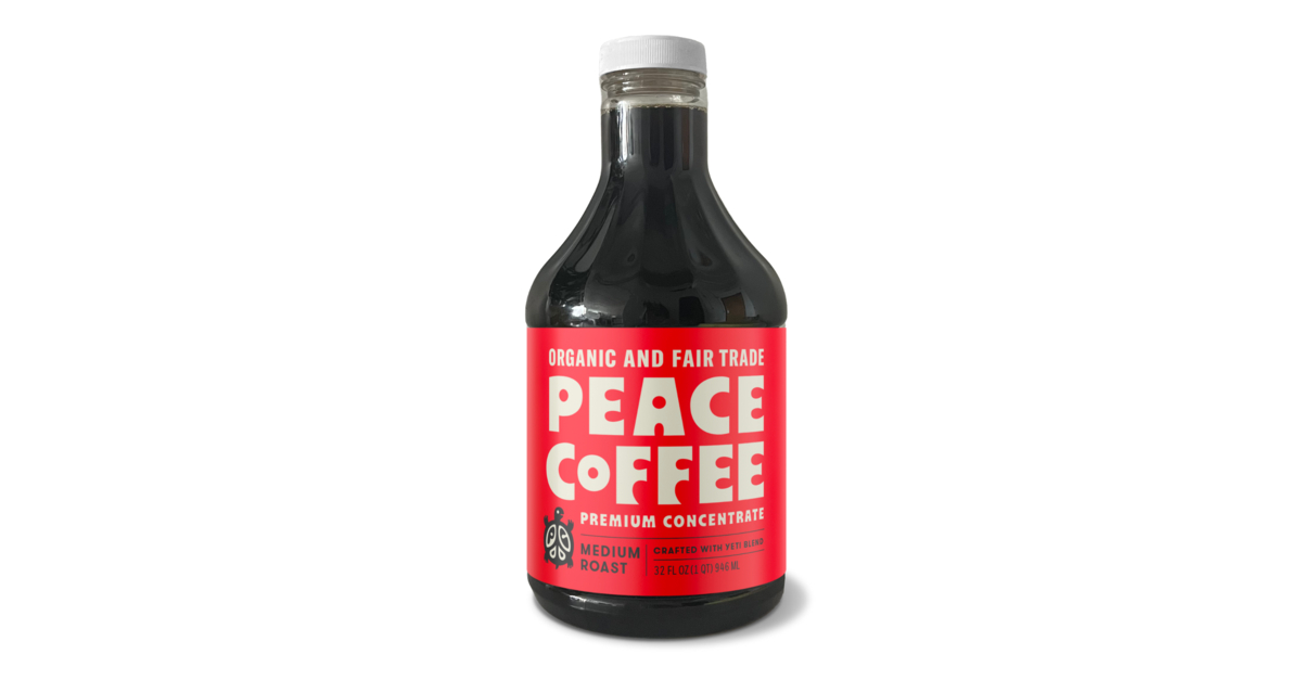 Peace Coffee Launches Organic and Fair Trade Premium Coffee Concentrate ...