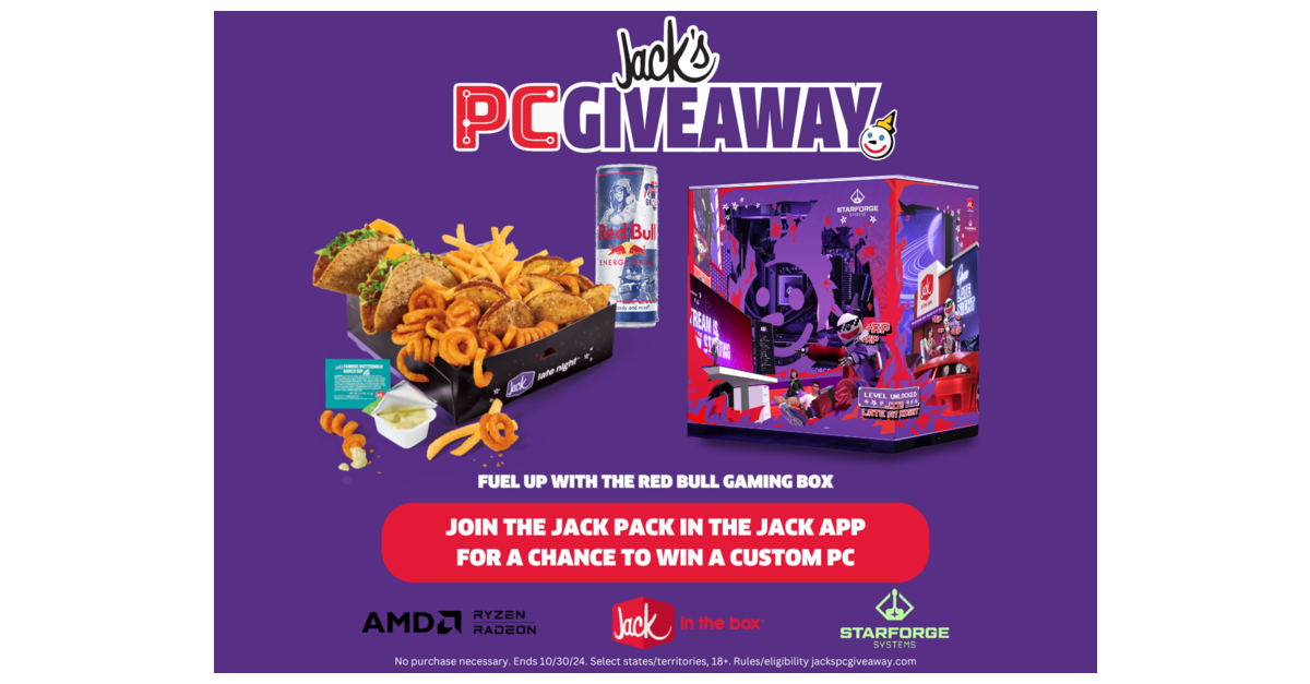 Jack in the Box Levels Up Your Gaming Gear with Custom-Built PC ...