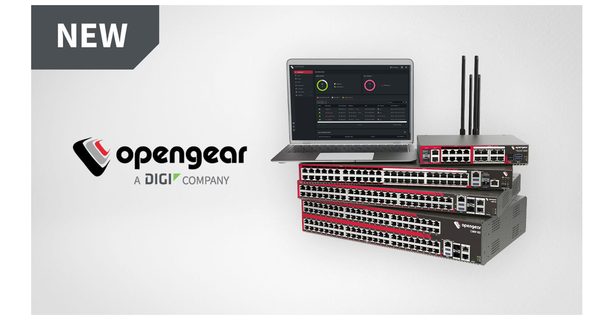 Opengear simplifica aún más la complejidad de la gestión de las tecnologías de la información ...