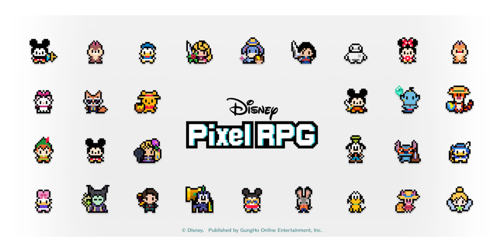 Disney Pixel RPG: Game is Now Available on iOS and Android!