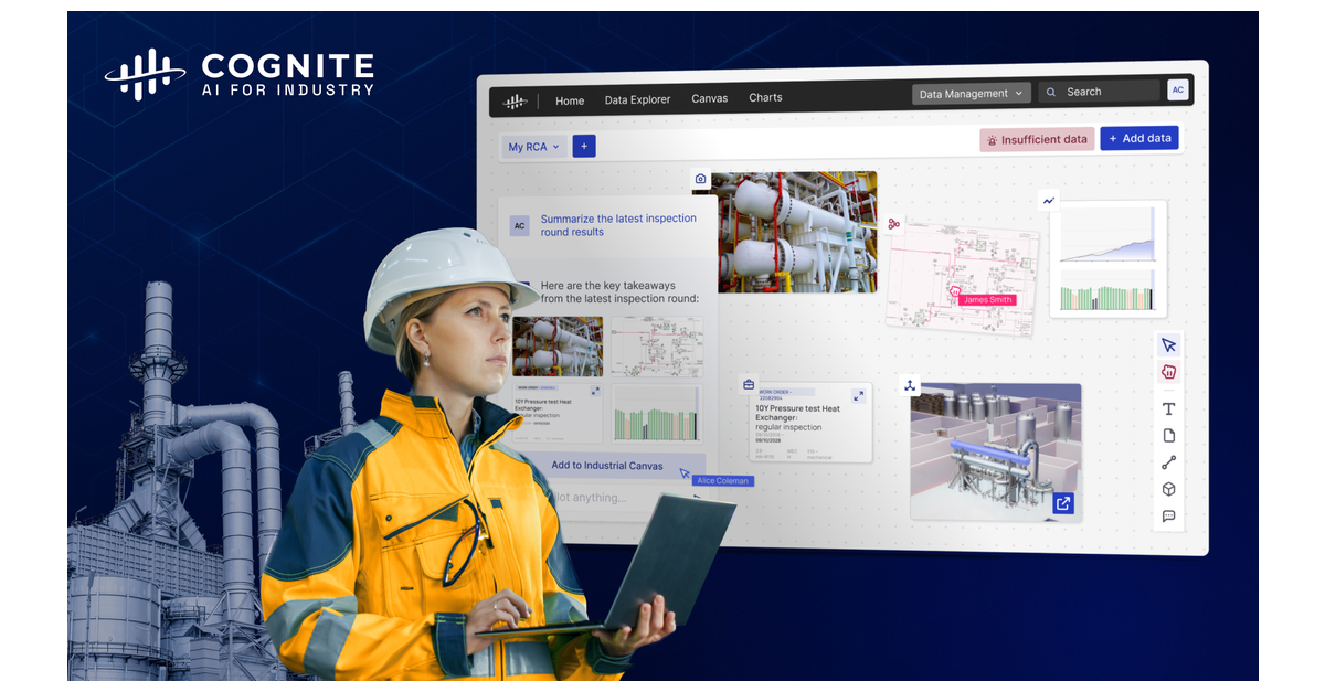 Cognite推出“Cognite Embedded”帮助设备制造商和工业软件开发商加速创新 | Business Wire