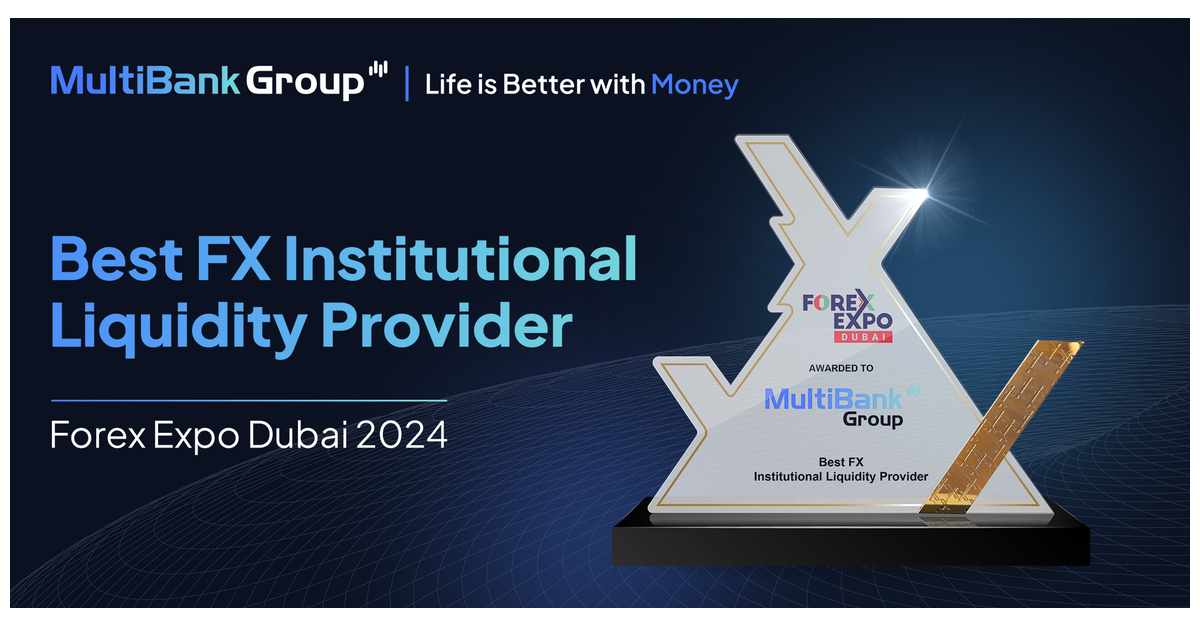 MultiBank Group recebeu o prêmio de ‘Melhor Provedor de Liquidez ...